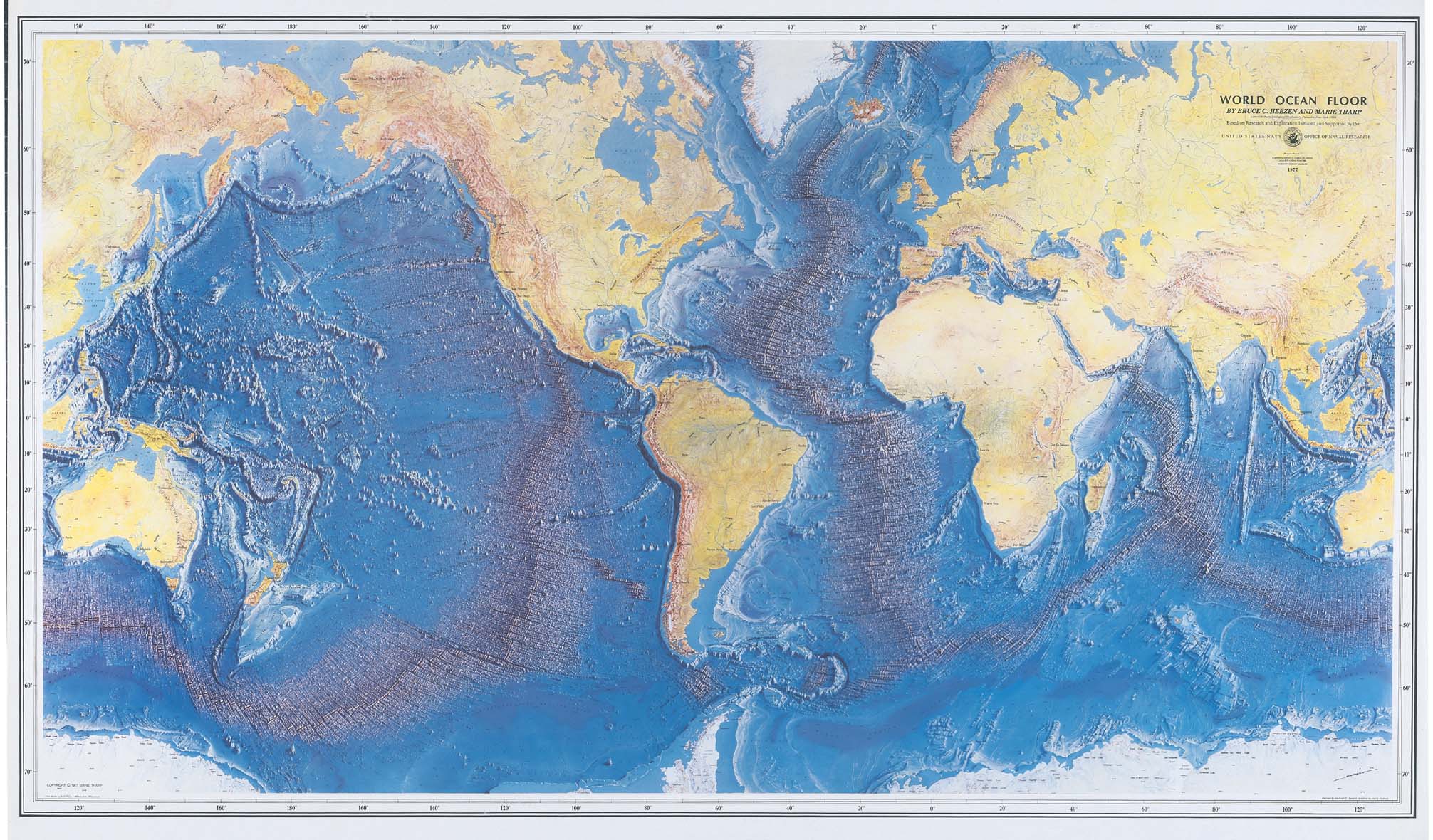 Marie Tharp’s Adventures in Mapping the Seafloor, In Her Own Words ...