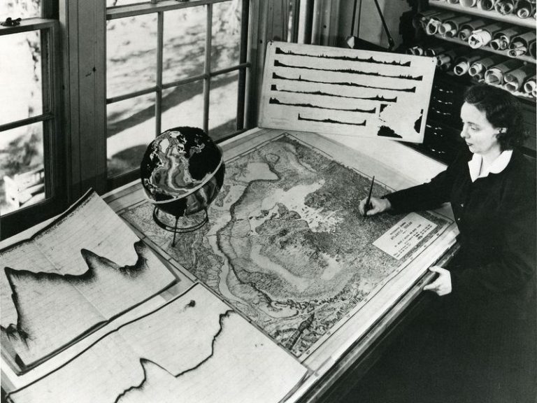 Marie Tharp’s Adventures in Mapping the Seafloor, In Her Own Words ...