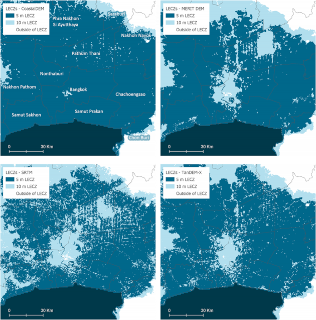 Improving Estimates of Population Exposed to Sea Level Rise: Not as ...