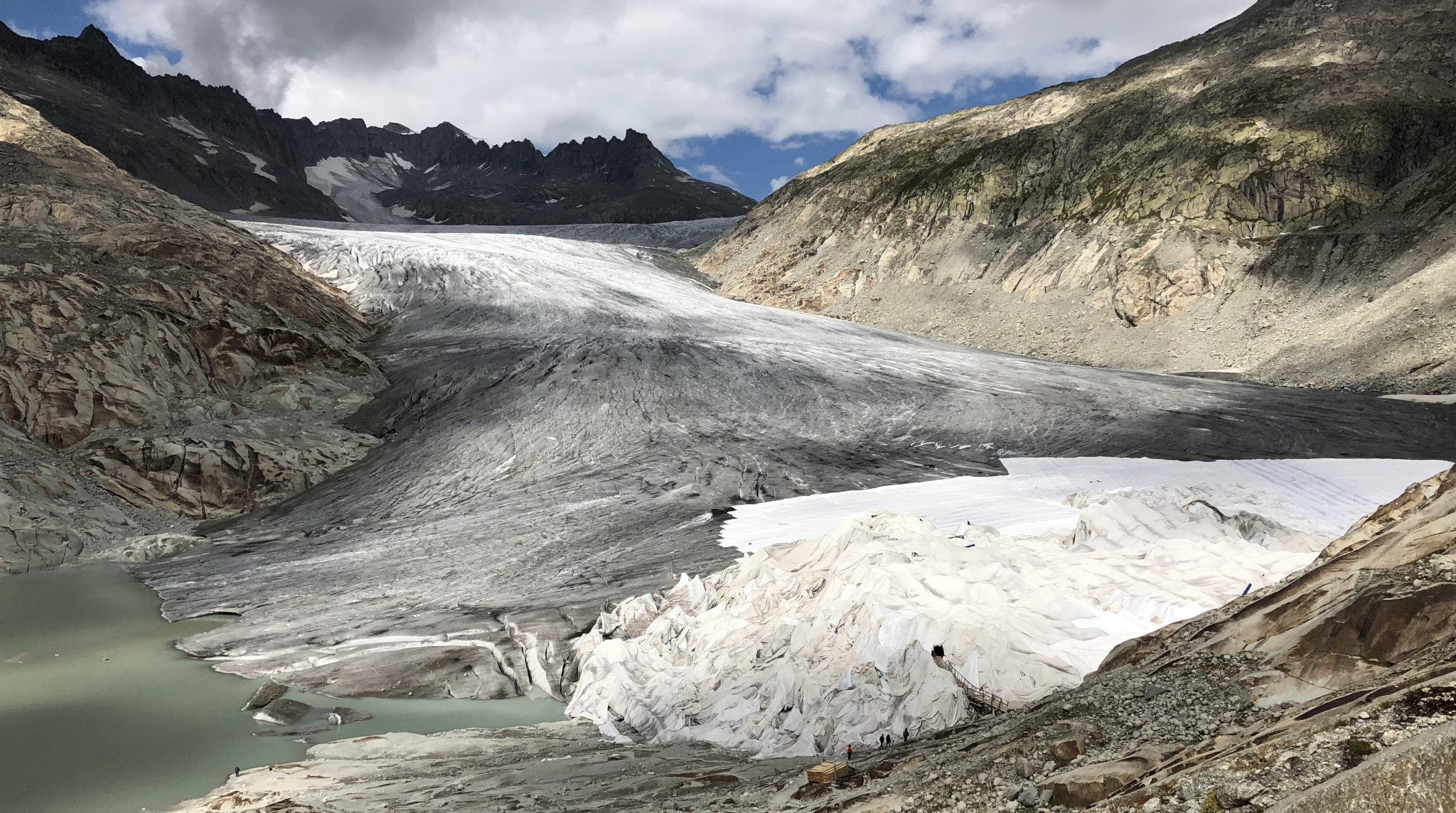 Covering Glaciers With Blankets to Hide the Ice — and the Real Problem ...
