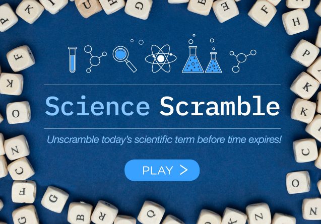 Science Scramble – State of the Planet